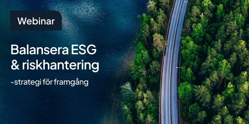 Balansera ESG & riskhantering - strategi för framgång - Stratsys